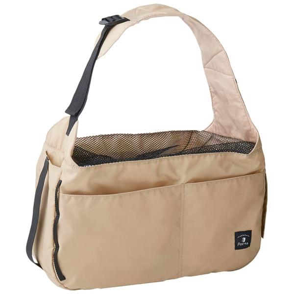 メーカー：ペティオ dog_carrybag　_dog　ペティオ　ポルタ　ドッグコンパクトスリングキャリー　ベージュ　超小型〜小型犬向き　4903588259166　W25916　犬　犬用品　キャリー　ドッグキャリー　ショルダーキャリー　小...