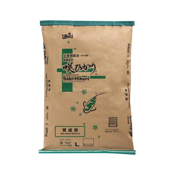 メーカー：キョーリン キョーリン　咲ひかり　育成用　沈下　Ｌ　２０ｋｇ　4971618417855　アクアリウム　アクアリウム用品　錦鯉　コイ　鯉　餌　えさ　フード　鯉のエサ　鯉の餌　沈下性　大粒　ヒカリ　ひかり菌　大袋　大容量　20230...