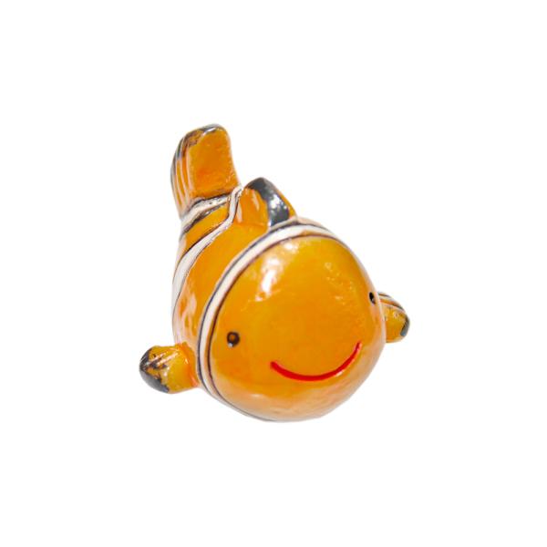 メーカー：丸和貿易 ノーティー　ミニマスコット　クマノミ　4988441843492　20220307　y22m03　mura　アクアリウム　アクアテラリウム　パルダリウム　人形　マスコット　オブジェ　ミニフィギュア　フィギュア　レイアウト...