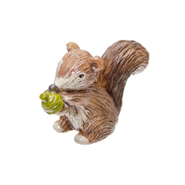 メーカー：丸和貿易 ノーティー　ミニマスコット　リス　4988441843881　20220307　y22m03　mura　アクアリウム　アクアテラリウム　パルダリウム　人形　マスコット　オブジェ　ミニフィギュア　フィギュア　レイアウト　園...
