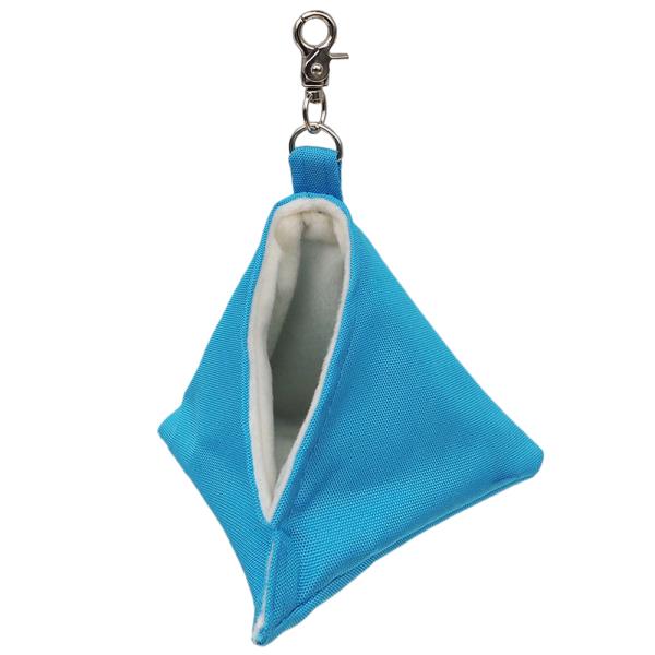 メーカー：Rainbow メーカー画像　レインボー　おやすみさんかく　ブルー　4589462727930　20220426　y22m04　Y.K.　モモンガ　フクロモモンガ　デグー　ハンモック　小動物　小動物用品　ポッケ　ポケット　ハウス　...