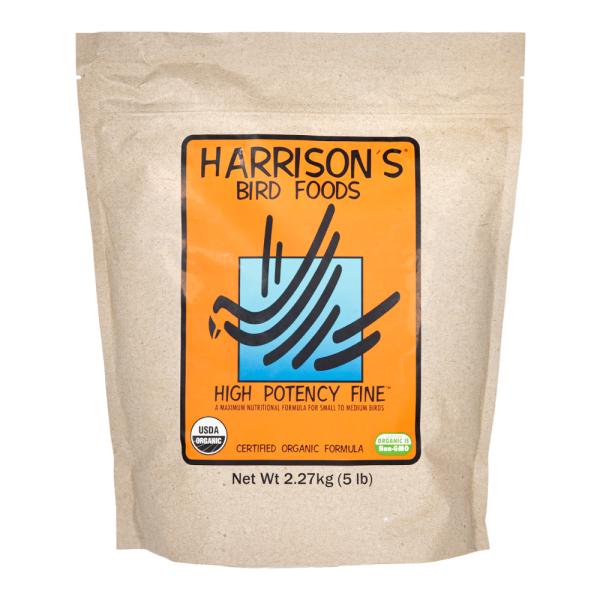 メーカー：ハリソン ハリソン　バードフード　ハイポテンシー　ファイン　２．２７ｋｇ　小粒　High　Potency　Formula　FINE　HARRISON'S　BIRD　FOOD　ハリソンバードフード　総合栄養食008601150105...