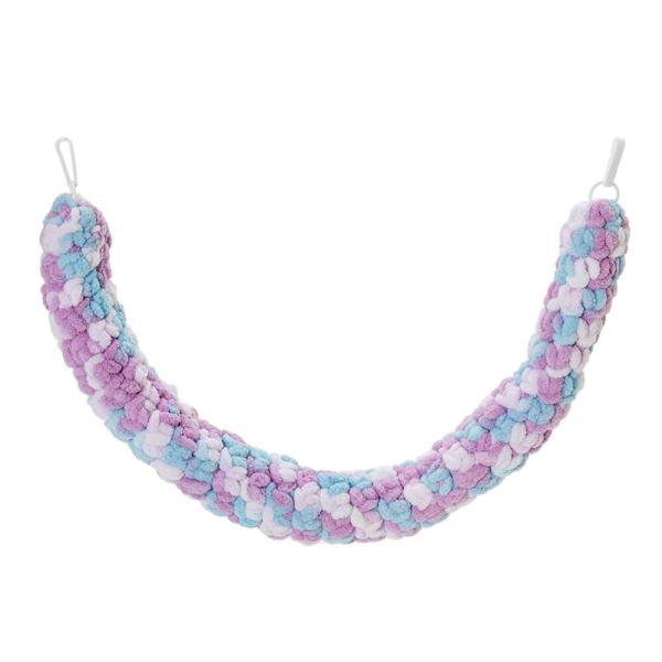 メーカー：fuu ｆｕｕ　パステルパーチ　Ｍ　５０ｃｍ　4573298442198　20220404　ｙ22ｍ04　Y.K.　鳥　トリ　鳥用品　インコ用　おもちゃ　玩具　バードトイ　遊び場　吊り下げ　吊下げ　小鳥　インコ　小型インコ　セキセ...