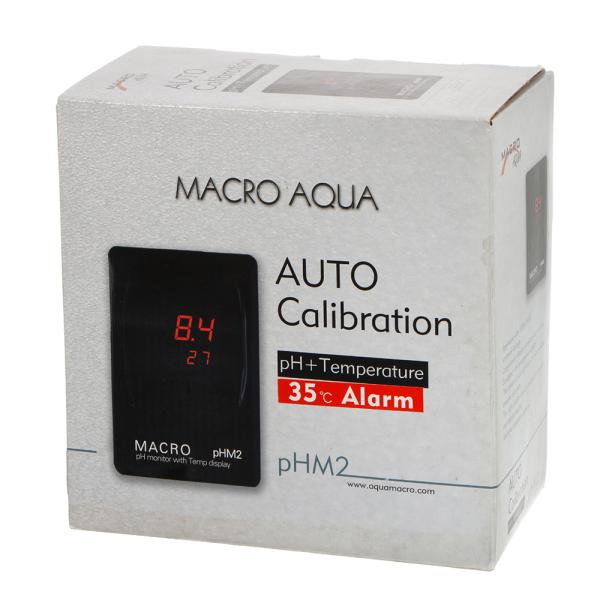 メーカー：MACRO　AQUA ナプコ　ＰＨモニター　Ｍ２　4571171611129　20220809　ｙ22ｍ08　mura　アクアリウム　アクアリウム用品　アクア用品　水質測定　ペーハー　ＰＨ値　ｐｈ　水温　温度　温度計　較正　キャリ...