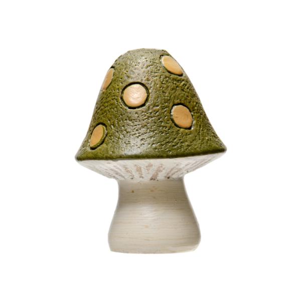 メーカー：丸和貿易 ノスタルジックアニマル　キノコ　グリーン　4988441961929　20220819　ｙ22ｍ08　mura　アクアリウム　アクアテラリウム　パルダリウム　人形　マスコット　オブジェ　ミニフィギュア　フィギュア　レイア...