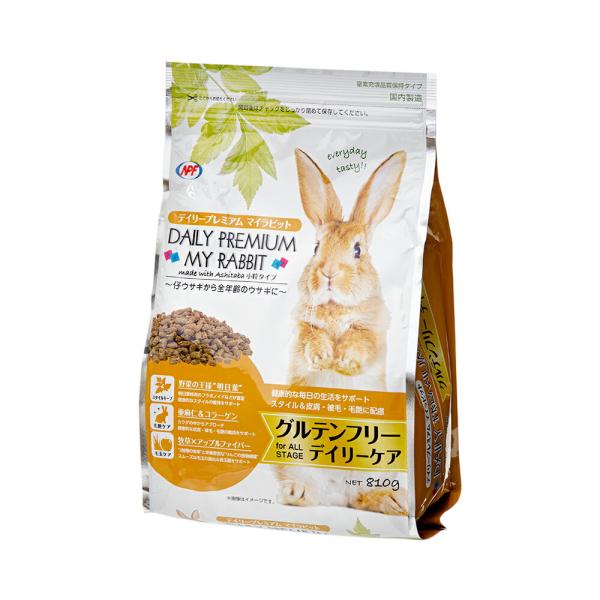 メーカー：ナチュラルペット ＮＰＦ　デイリープレミアム　マイラビット　デイリーケア　８１０ｇ　4932804231600　20220805　y22m08　mura　小動物　ペット　小動物用　うさぎ　兎　ラビット　フード　ペレット　えさ　餌　...