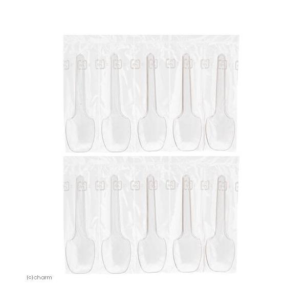 メーカー：サンナップ 20160415　MYT　猫用品　猫　スプーン　給餌　プラスチック　プラスチックスプーン　20140126　ＫＫ　犬　小型犬　２０本　_neko　_dog　_daily