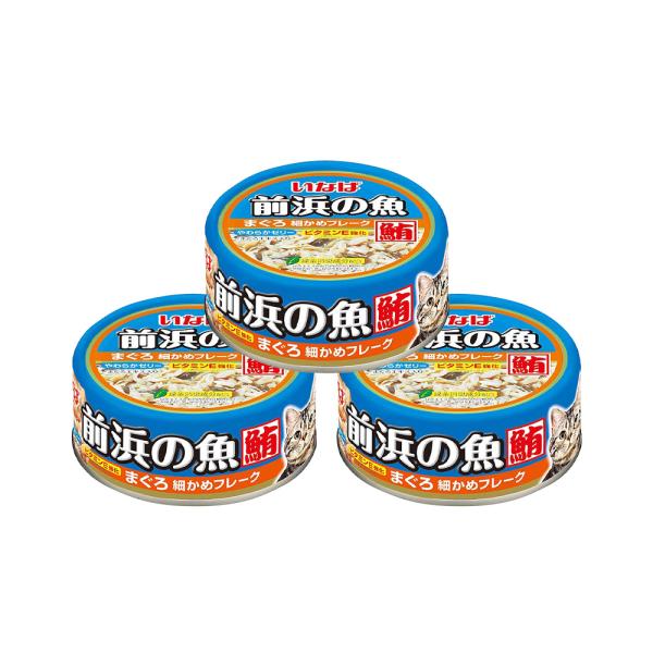 メーカー：いなば _neko　4901133853098　ウェットフード　猫フード　まぐろだし　鮪　ソフトゼリー　ウエットフード　セット　いなば　前浜の魚　まぐろ　細かめフレーク　１１５ｇ　キャットフード　３缶　20161211　OJIR　...