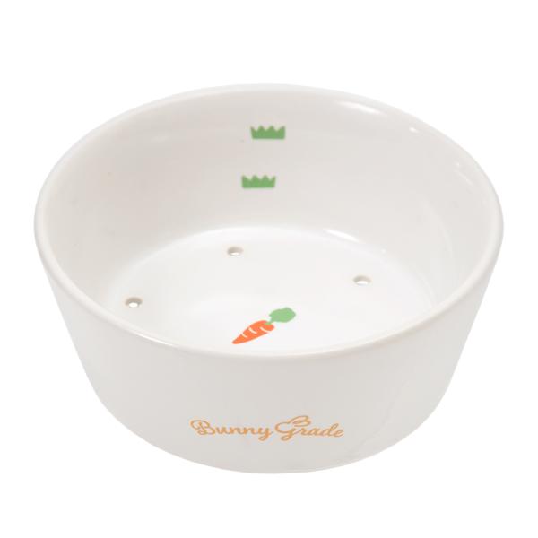 メーカー：マルカン マルカン　うさぎのラウンドディッシュ　１個　4906456577379　20220929　y22m09　ytks　小動物用品　小動物用　小動物　うさぎ用　うさぎ　兎　器　皿　ラウンドディッシュ　食器　陶器　陶器製　目盛り...