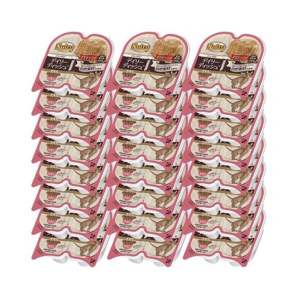 メーカー：ニュートロ ニュートロ　キャット　デイリー　ディッシュ　成猫以上用　チキン　グルメ仕立てのパテタイプ　トレイ　７５ｇ　２４個　2250002814329　45197802　猫　ねこ　猫用　ねこ用　cat　猫フード　キャットフード　...