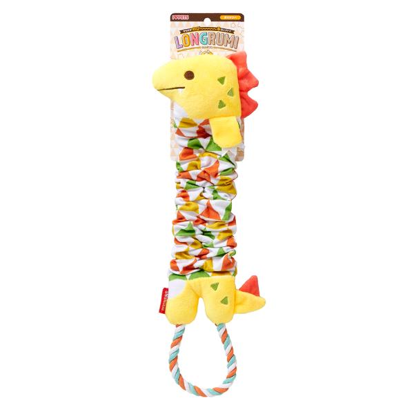 メーカー：ボンビアルコン メーカー画像　ボンビアルコン　ろんぐるみ　ダイナソー　犬用おもちゃ　4977082703418　20220302　ｙ22ｍ03　muraa　ペット　ペット用　犬用　犬用品　犬　いぬ　ドッグ　玩具　おもちゃ　トイ　ぬ...