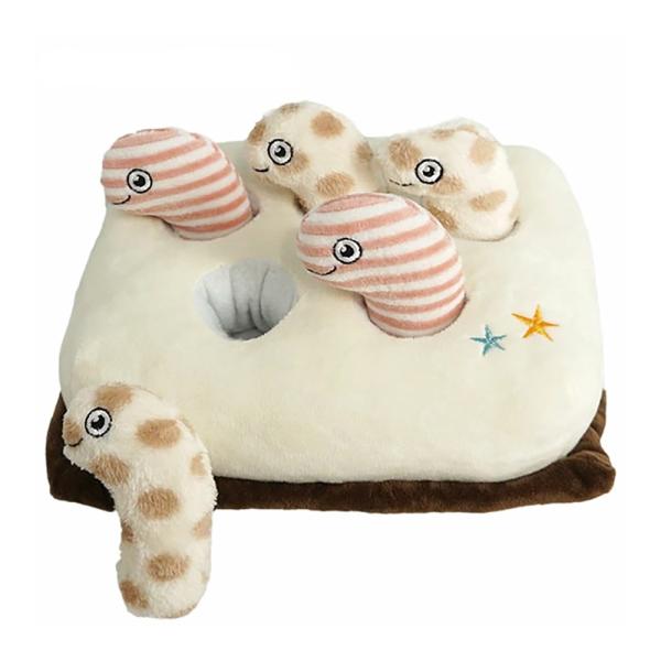 メーカー：ゼフィール メーカー画像　ｉＤｏｇ　知育おもちゃ　チンアナゴ　アイドッグ　ノーズワーク　4589414971497　20220920　ｙ22ｍ09　Y.K.　犬　いぬ　犬用　いぬ用　ドッグ　dog　_dog　超小型犬　小型犬　犬用...