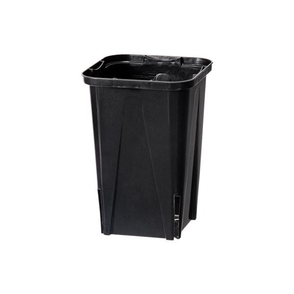 スリット鉢　植木鉢　鉢　ガーデニング用品　ＥＧ−７５Ｌ　ＭＲ　黒　１０個　2250002827213　20220916　y22m09　ytks　ガーデニング　園芸用品　園芸　植物　植替え　ポット　ブラック　黒色　兼弥産業　プラ鉢　プラスチッ...