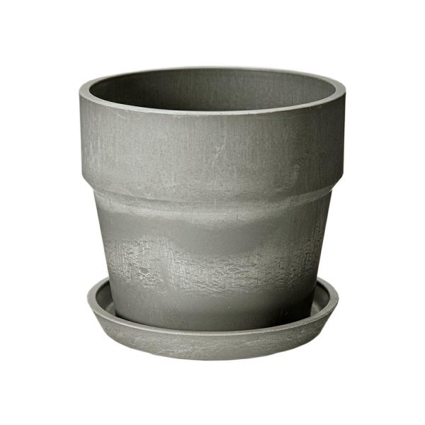 メーカー：ポッシュリビング アーバンプランツポット　ソリッド　セサミ　４号鉢　植木鉢　観葉植物　4512706810280　20221104　y22m11　ガーデニング　園芸　ガーデニング用品　園芸用品　鉢　鉢皿　受け皿　受け皿付き　ポット...