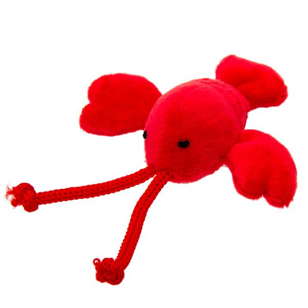 メーカー：Rainbow レインボー　レインボートイ　ロブスター　4582320029856　フェレット　小動物　小動物用品　おもちゃ　人形　ぬいぐるみタイプ　面白い　ユニーク　運動　玩具　遊ぶ　遊び　ダイエット　鈴　音　rainbow　f...