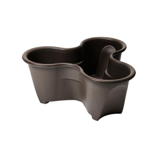 メーカー：リッチェル プランター　リッチェル　ハーベリーポット　４３型Ｎ　ダークブラウン　７．１Ｌ　家庭菜園　いちご栽培　4945680700047　20221012　y22m10　mura　ガーデニング　園芸　ガーデニング用品　園芸用品　...