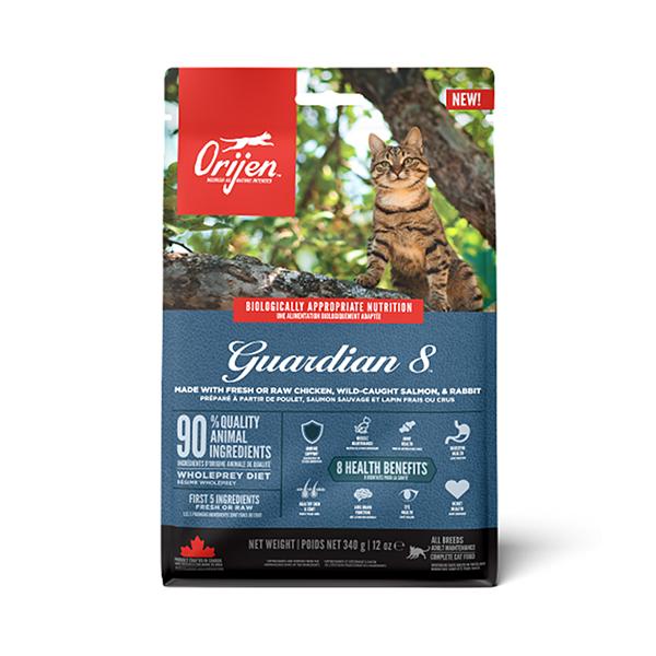メーカー：オリジン メーカー画像　オリジン　ガーディアン８　３４０ｇ　キャットフード　正規品　0064992718893　20230201　y23m02　mura　猫　ねこ　猫フード　プレミアムフード　ドライフード　アカナ／オリジン　グレイ...