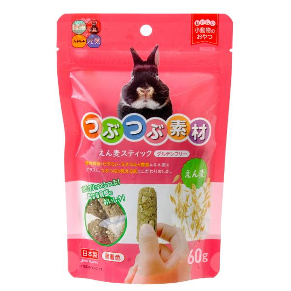 メーカー：ハイペット ハイペット　つぶつぶ素材　えん麦スティック　６０ｇ　食物繊維　繊維　ビタミン　ミネラル　えん麦　えんむぎ　むきえん麦　剥きえん麦　つぶつぶ　食感　カリカリ　無着色　日本製　日本　日本産　腸内環境　腸内　腸　グルテンフリ...