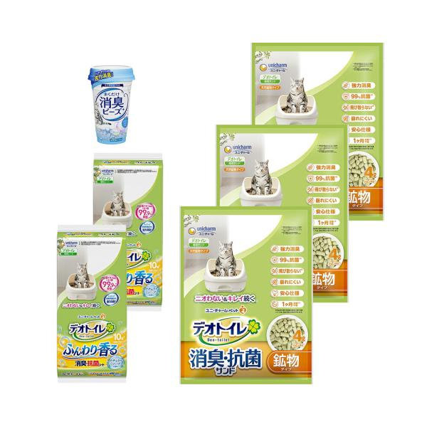 メーカー：ユニチャーム ナチュラルソープセット　2250002855483　20230118　y23m01　Y.K.　猫　ねこ　猫用　ねこ用　キャット　cat　猫用品　ネコ用品　猫砂　シリカゲル　専用トイレ砂　システムトイレ　トイレ　デオト...