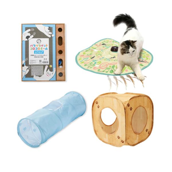 メーカー：猫壱 猫壱　おもちゃ盛りだくさんセット　Ａ　2250002857777　20230125　y23m01　Y.K.　猫　ねこ　猫用　ねこ用　キャット　cat　猫用品　用品　おもちゃ　玩具　4580471866917　キャッチ・ミー・...