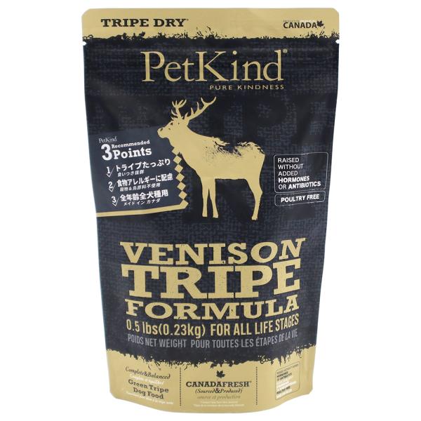 メーカー：リードバディ ペットカインド　トライプドライ　グリーンベニソントライプ　２３０ｇ　0882978743000　犬　いぬ　dog　犬フード　ドッグフード　グレインフリー　ドライフード　グルテンフリー　総合栄養食　トライプ　穀物不使用...