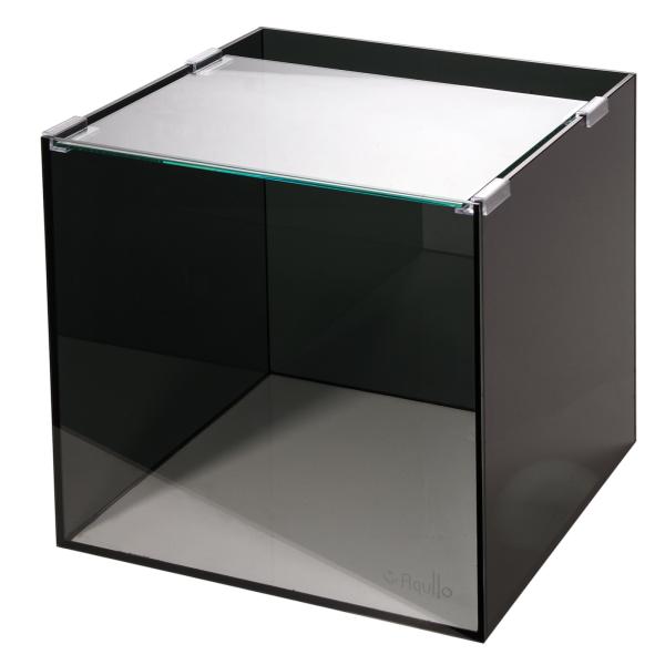 メーカー：アクロ アクロ　スーパークリア　３面スモーク　３０×３０×３０ｃｍ　５ｍｍ　ブラックシリコン　アクアリウム用品　水槽　オールガラス水槽　熱帯魚　水草　レイアウト水槽　アクア用品　単体　Aqullo　アクロシリーズ　高品質　アクロ単...