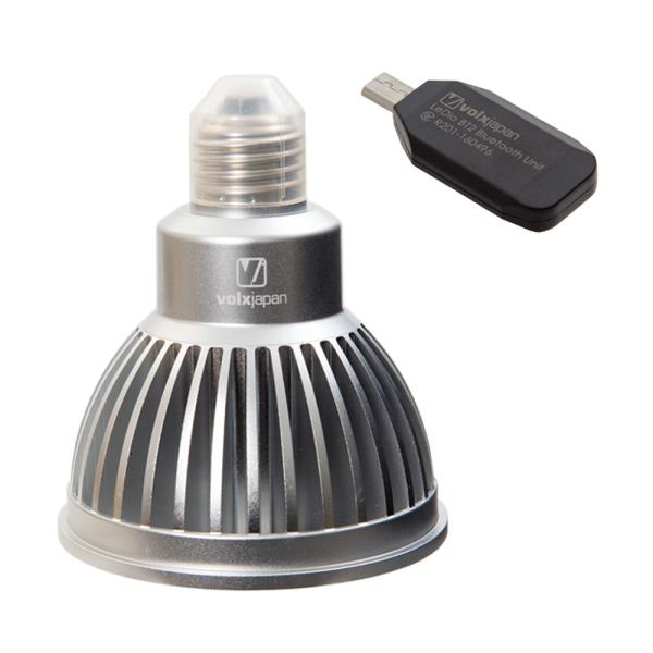 メーカー：ボルクスジャパン volxledgrassyredio　ボルクスジャパン　Ｇｒａｓｓｙ　ＬｅＤｉｏ　ＲＸ１２１ｓ　Ｆｒｅｓｈ　銀　＋　ＢＴ２／Ｂｌｕｅｔｏｏｔｈユニット　2250002880218　20230314　ｙ23ｍ03　...