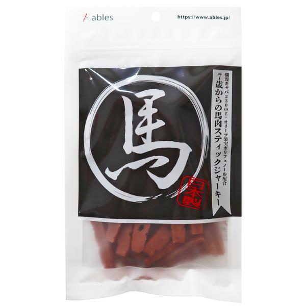 メーカー：国泰ジャパン メーカー画像　馬肉　7歳からのスティックジャーキー　70g　4580674131782　20230405　y23m04　mura　_dog　国泰ジャパン　ables　グォタイジャパン　グオタイ　guotai　japa...