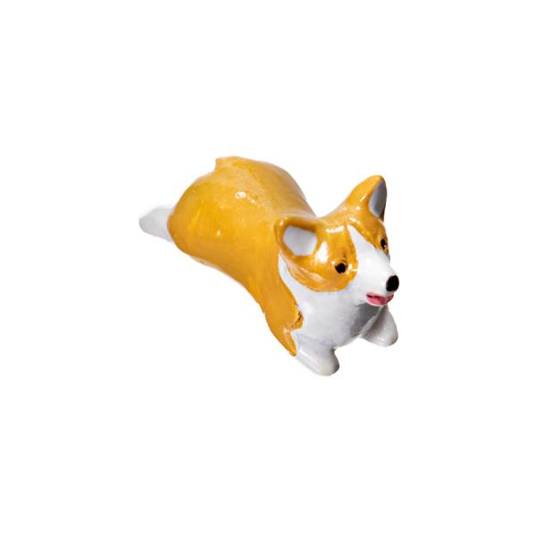 メーカー：丸和貿易 ノーティー　ミニマスコット　コーギー　4988441773775　ガーデニング用品　園芸用品　パルダリウム　人形　マスコット　オブジェ　ミニフィギュア　フィギュア　レイアウト　園芸　ガーデニング　アクアリウム　アクアリウ...