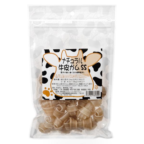 メーカー：アイティーフーズ アイティーフーズ　ナチュラル牛皮ガム　ＳＳ　１６本　犬　おやつ　食事　ご飯　ごはん　ドッグフード　ドックフード　餌　えさ　犬用　全犬種用　いぬ　愛犬　ドッグ　ドック　dog　子犬　仔犬　成犬　超小型犬　小型犬　室...