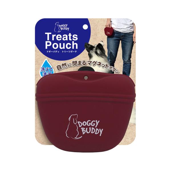 メーカー：プラッツ プラッツ　ドギーバディ　トリーツポーチ　ブラウン　犬　携帯おやつ入れ　トレーニング　4979007136608　20210929　ＧＢＮＭ　y21m09　犬用品　お出かけ　お出掛け　お散歩　散歩　バッグ　お散歩バッグ　オ...