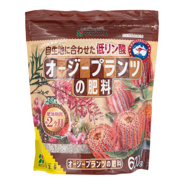メーカー：花ごころ _gardening　花ごころ　オージープランツの肥料　６００ｇ　4977445253802　ガーデニング　園芸用品　園芸　肥料　花　オージープランツ　お花　家庭園芸専門　自然素材　窒素　リン酸　加里　化成肥料　谷型肥料...
