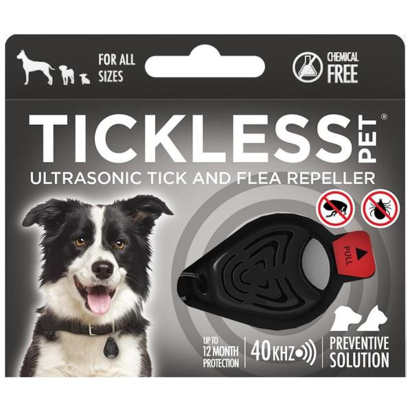 メーカー画像　TICKLESS　チックレス　PET　ブラック　犬猫用　4589980060571　20230627　y23m06　mura　ペット　ペット用　ペット用品　犬用品　犬用　犬　いぬ　ドッグ　猫用品　猫用　猫　ねこ　キャット　安心...