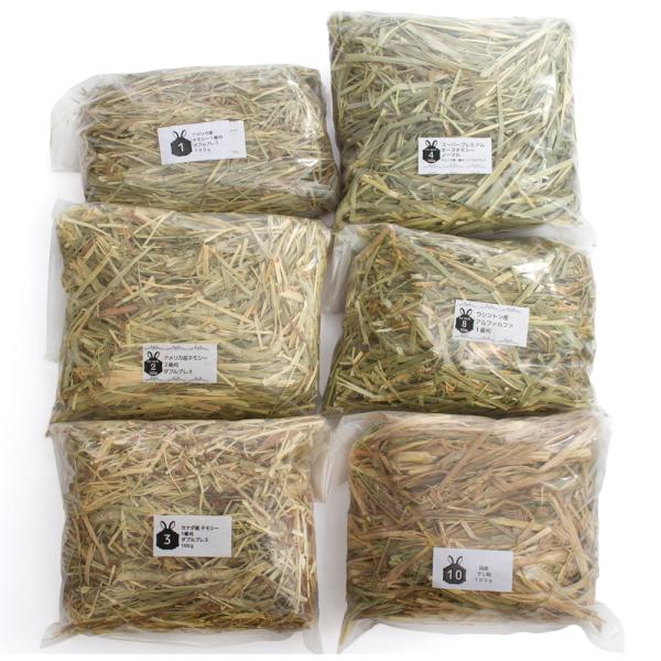 メーカー：(株)リーフ Leaf Corp _animal　小動物　鳥　ウサギ　牧草　いろいろ牧草　trypack_hay　leaftimo600　Leaf　Corp　６種類の牧草　チモシー　ハムスター　プレミアムオーツヘイ　ワシントン産　...