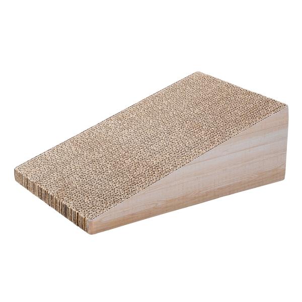 メーカー：シーズイシハラ 4990968319602　猫用　爪とぎ　クリーンミュウ　ミュウミュウつめみがき　スロープタイプワイド　１Ｐ　猫　ネコ　ねこ　ねこ用　猫用　ネコ用　愛猫　愛猫用　猫用品　ねこ用品　ネコ用品　愛猫用品　用品　爪磨き　...