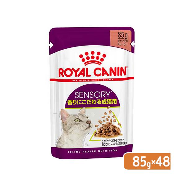 メーカー：ロイヤルカナン ロイヤルカナン　ＦＨＮ−ＷＥＴ　センサリースメル　香りにこだわる猫用　８５ｇ　×４８袋　正規品　9003579018514　20230815　y23m08　Y.K.　猫　ねこ　キャット　猫フード　キャットフード　ウ...