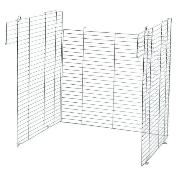 メーカー：ＨＯＥＩ parts　465okm　パーツ　交換用　交換用パーツ　ＨＯＥＩ　４６５オカメ用両横付後アミ　４６５オカメ　両横付後アミ　交換パーツ　交換　予備　４６５オカメ　飼育ケージ　大型手のりケージ　ラージシリーズ　アミ　鳥ケージ...