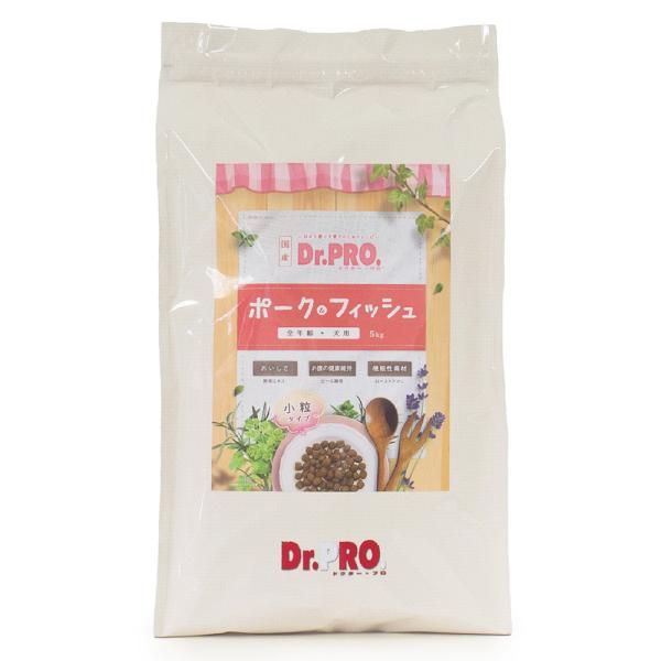 メーカー：ニチドウ メーカー画像　ドッグフード　国産　ニチドウ　Ｄｒ．ＰＲＯ．　ポーク＆フィッシュ　オールステージ　５ｋｇ　犬　フード　4975677049255　20230921　y23m09　mura　ペット用　犬用品　犬用　いぬ　ドッ...