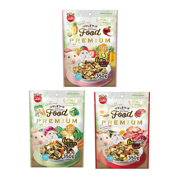 メーカー：マルカン マルカン　バランスフード　プレミアム　ビーフ粒ミックス　３５０ｇ　4906456580355　20230907　y23m11　Y.K.　小動物　ペット　小動物用　ハムスター　ゴールデンハムスター　ジャンガリアン　ジャンガ...