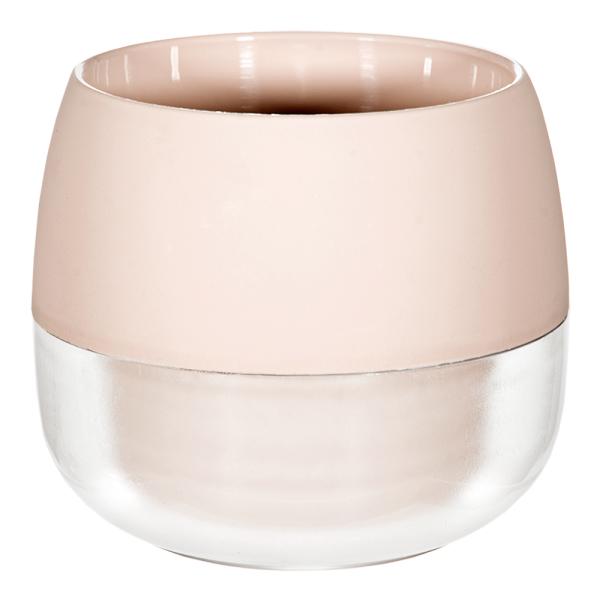 メーカー：三浦園芸 鉢　植木鉢　ガーデニング用品　4944251050857　ハイミニ　ビビ　スモーキーの鉢　ベージュ　φ１０×Ｈ９ｃｍ　ハイドロカルチャー　ポット　ガーデニング　園芸用品　園芸　植物　花　葉　華　管理　用品　カップ　小さい...