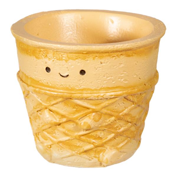 メーカー：ケーイーアイ littleregin　鉢カバー　鉢　植木鉢　ガーデニング用品　resinpot　4530254166277　リトルレジンポット　アイスコーン　１号ポット用　プラスチック　鉢植え　ポット　園芸　園芸用品　園芸資材　花...