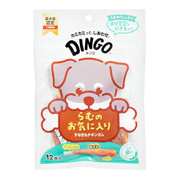 メーカー：スペクトラムジャパン ディンゴ　すなぎもチキンガム　12本入り　4571269546142　20240214　y24m02　akst　犬　いぬ　dog　イヌ用　犬用　愛犬　愛犬用　犬用品　いぬ用品　愛犬用品　用品　おやつ　間食　ス...