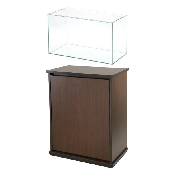 メーカー：アクロ 組立済み　アクロ　キャビネット　60×30×70　穴無し　ウォルナット　2250002848799　kszk　アクアリウム用品　水槽台　Aqullo　インテリア　木製　ウッドキャビ　組み立て済み　海水魚　熱帯魚　木製キャビ...