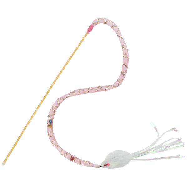 メーカー：マルカン marucancattoy　メーカー画像　4906456579748　マルカン　極遊び塾！　びょんチューじゃらし　猫　ネコ　ねこ　ねこ用　猫用　ネコ用　愛猫　愛猫用　CAT　猫用品　ねこ用品　ネコ用品　愛猫用品　用品　お...