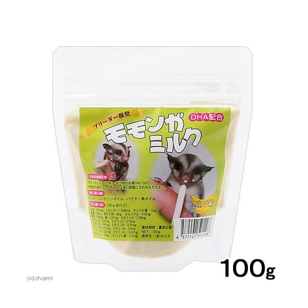 メーカー：R.D.B 4531761031218　Ｒ．Ｄ．Ｂ　ＲＤＢ　Ｒ・Ｄ・Ｂ　モモンガミルク　バナナ味　１００ｇ　小動物　鳥　モモンガ　フード　ベビー　ＤＨＡ　成長期　子ども　子供　OKB　20160116　4571141591208　...