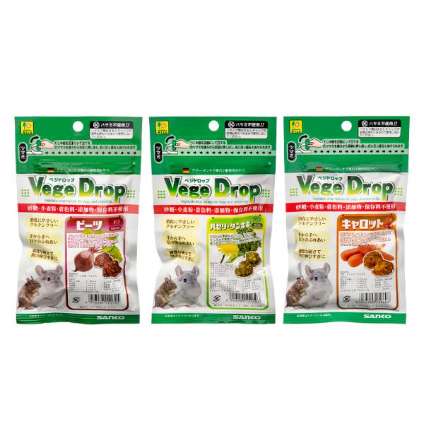 メーカー：三晃商会 SANKO　_animal　4976285151507　三晃　ベジドロップ　パセリ・タンポポ　５０ｇ　小動物　鳥　モルモット・チンチラ　おやつ　デグー　ミネラル　グルテンフリー　ＭＡＫ　20160220　健康　ヘルシー　...