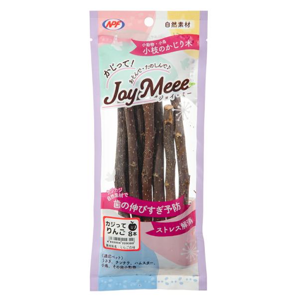 メーカー：ナチュラルペット NPF　ジョイ　ミー　カジってりんご　8本　4932804229300　20240202　y24m02　akst　小動物用品　用品　小動物用　animal　おやつ　コミュニケーション　うさぎ　ラビット　ハムスター...