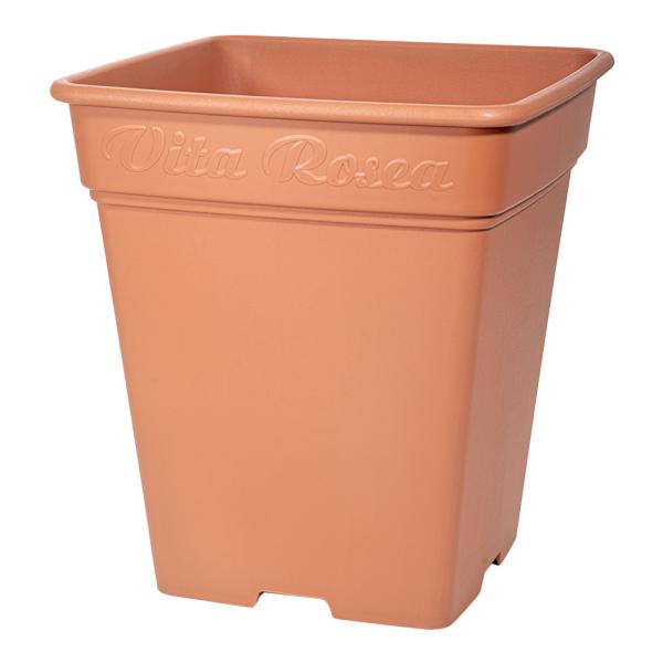 メーカー：アップルウェアー プランター　植木鉢　鉢　ガーデニング用品　アップルウェアー　ロゼアスクエア　３９０型　ブラウン　スクエア　4905980312234　20240213　y24ｍ02　mikari　ガーデニング　園芸　園芸用品　安...