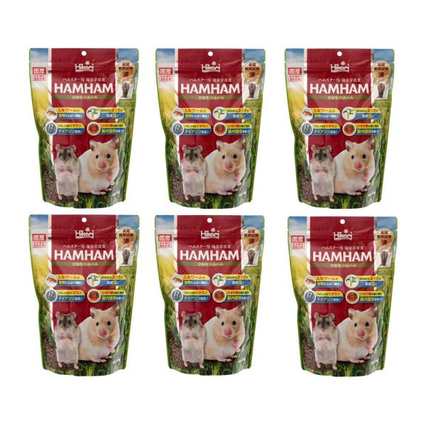 メーカー：キョーリン mlmfkline　キョーリンハムハム　２７０ｇ　4971618729521　小動物　鳥　ハムスター　フード　エサ　総合栄養食　完全栄養食　ゴールデンハムスター　ドワーフハムスター菌　餌　ビタミンB3　尿臭　消臭　ユッ...