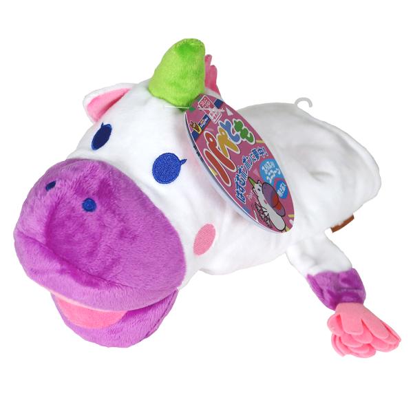 メーカー：ドギーマン メーカー画像　ドギーマン　パペとも　ふりふりユニコーン　4976555858686　20240307　y24m03　Y.K.　犬　いぬ　犬用　いぬ用　ドッグ　dog　犬用品　用品　おもちゃ　オモチャ　玩具　人形　ぬいぐ...